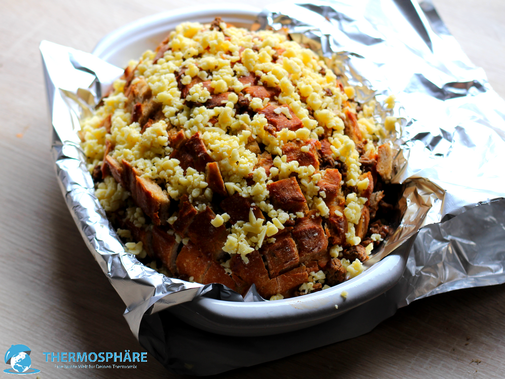 Taco Brot Käse Hackfleisch - Thermosphäre